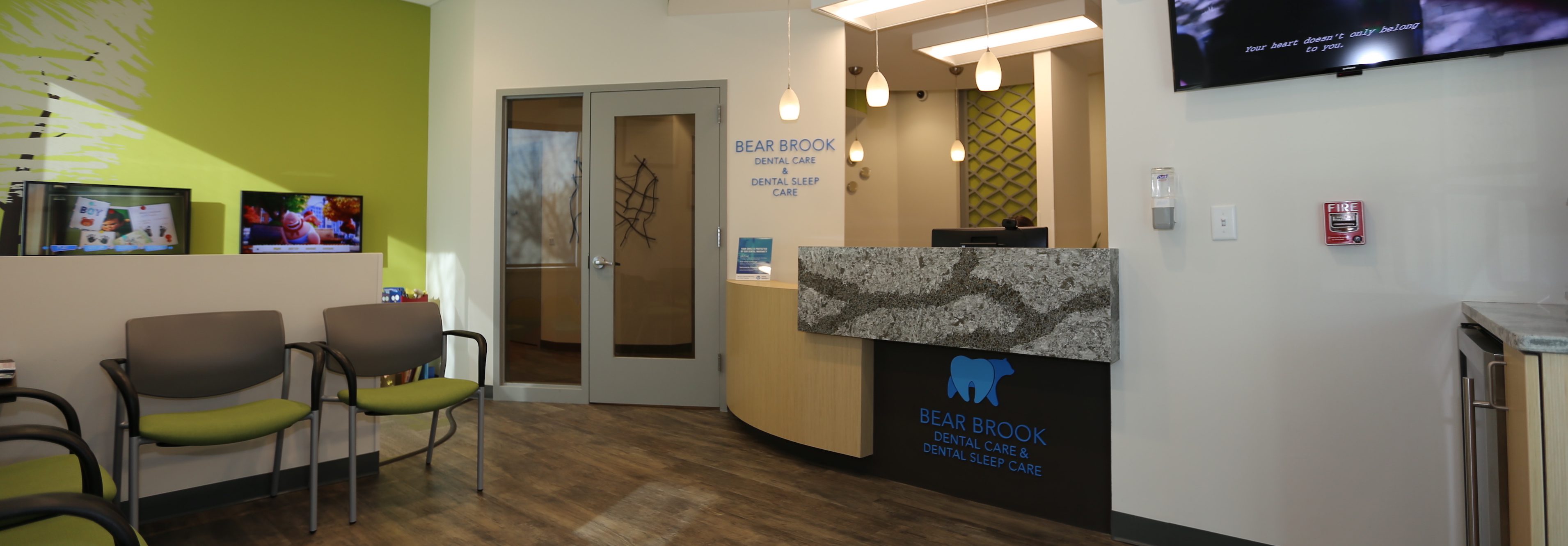 Check In Desk - Bear Brook Dental Care